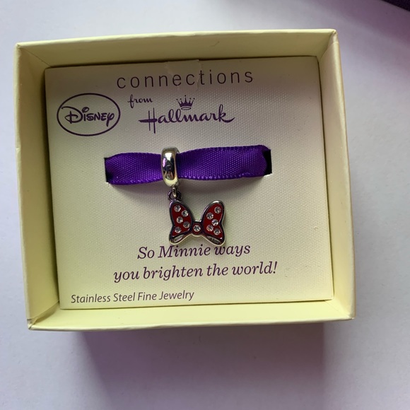 Hallmark | Jewelry | Hallmark Disney Collection Minnie Mouse Charm ...